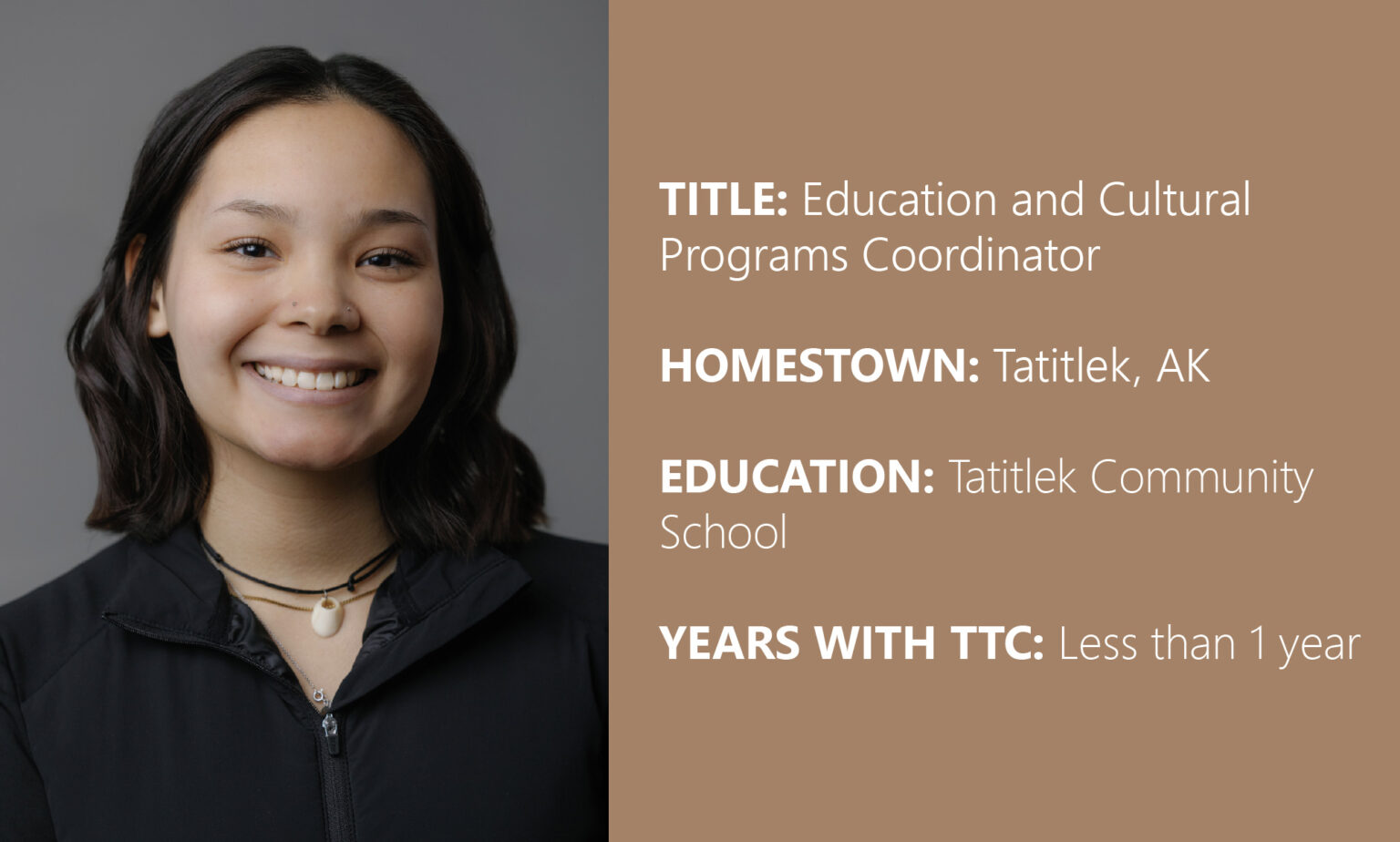 Meet the Team: Lydia Robart – Tatitlek